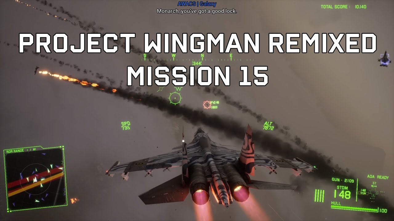 Project Wingman with Ace Combat Music: Mission 15 - Consequence of ...