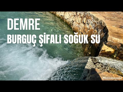 Burguç Şifalı Soğuk Su - Demre Şifalı Su     #demre #antalya