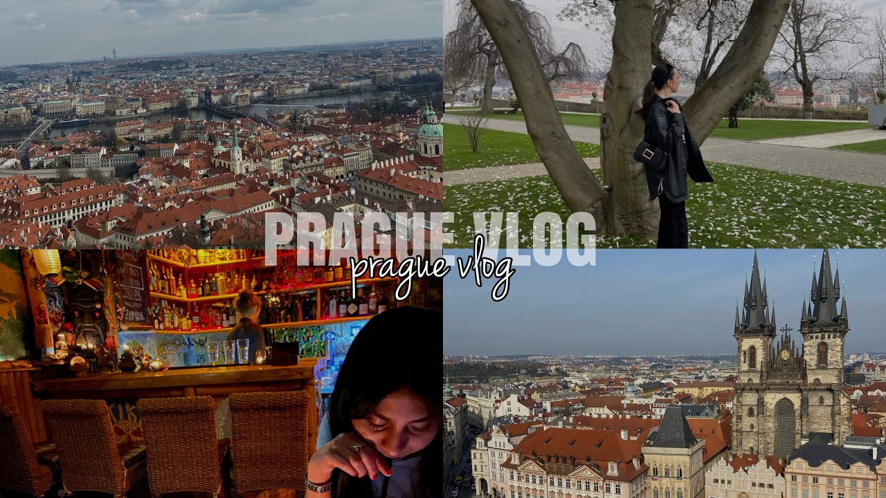 come to PRAGUE with me!🏙️☁️ trying new foods, cute buildings, travelling :) - YouTube