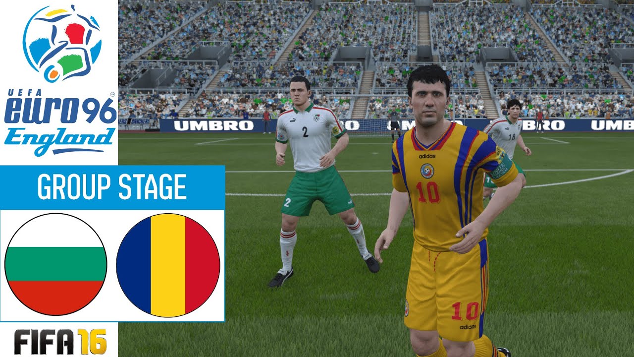 1996 Euro SIM - Bulgaria X Romania Highlights - YouTube