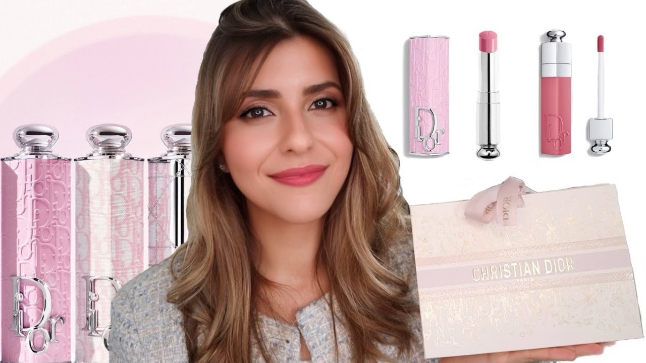 NEW! Dior Lilac Lipstick, Lip Tint and Coral Flame Eyeshadow Palette ...