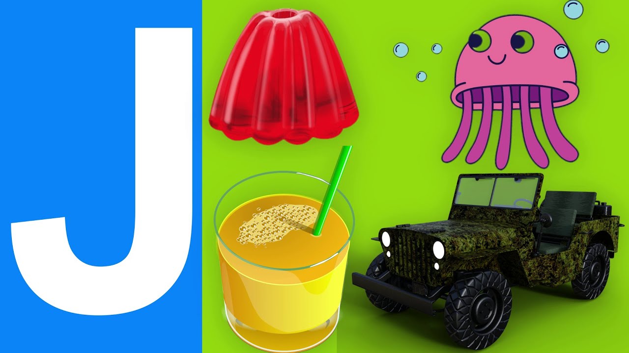 Letter Jj | Words That Start with Jj | Letter J words | Alphabet J | J ...