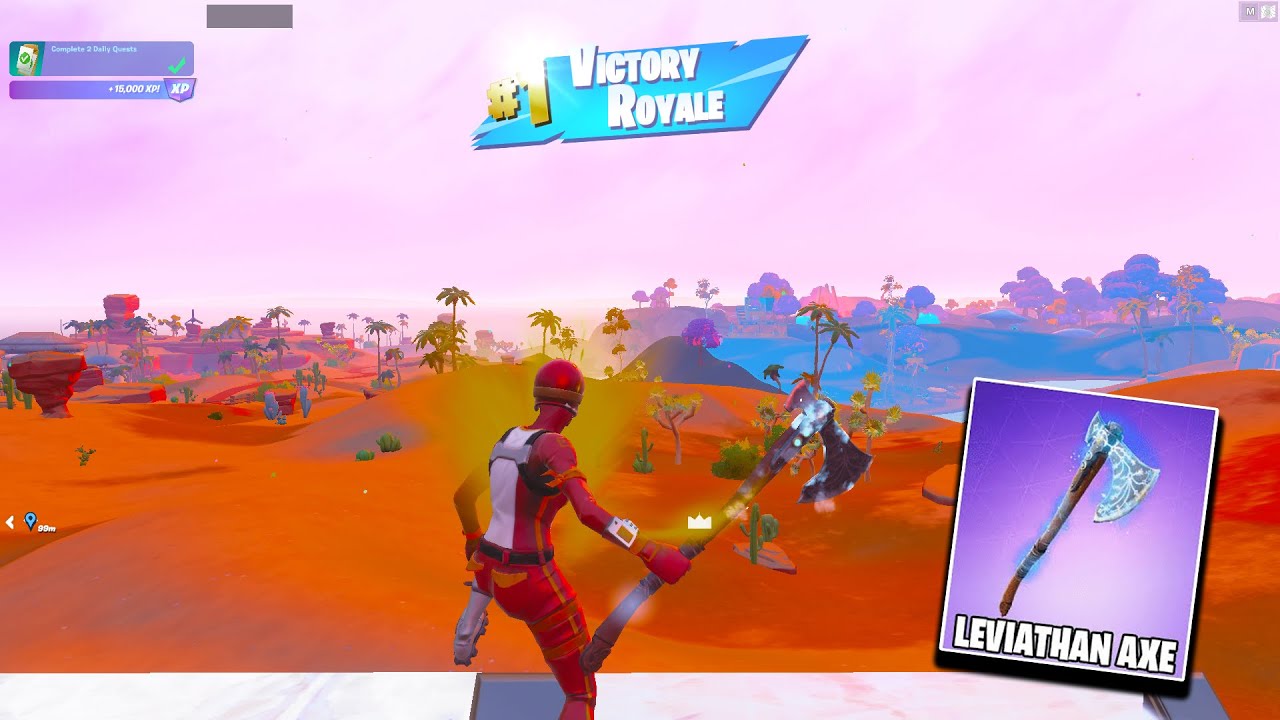 CHINA MOGUL MASTER + LEVIATHAN AXE GAMEPLAY (FORTNITE SEASON 3) - YouTube