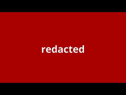what is the meaning of redacted - YouTube