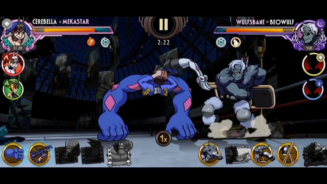 Cerebella - Mekastar Color Change (Skullgirls Mobile 6.3) - YouTube
