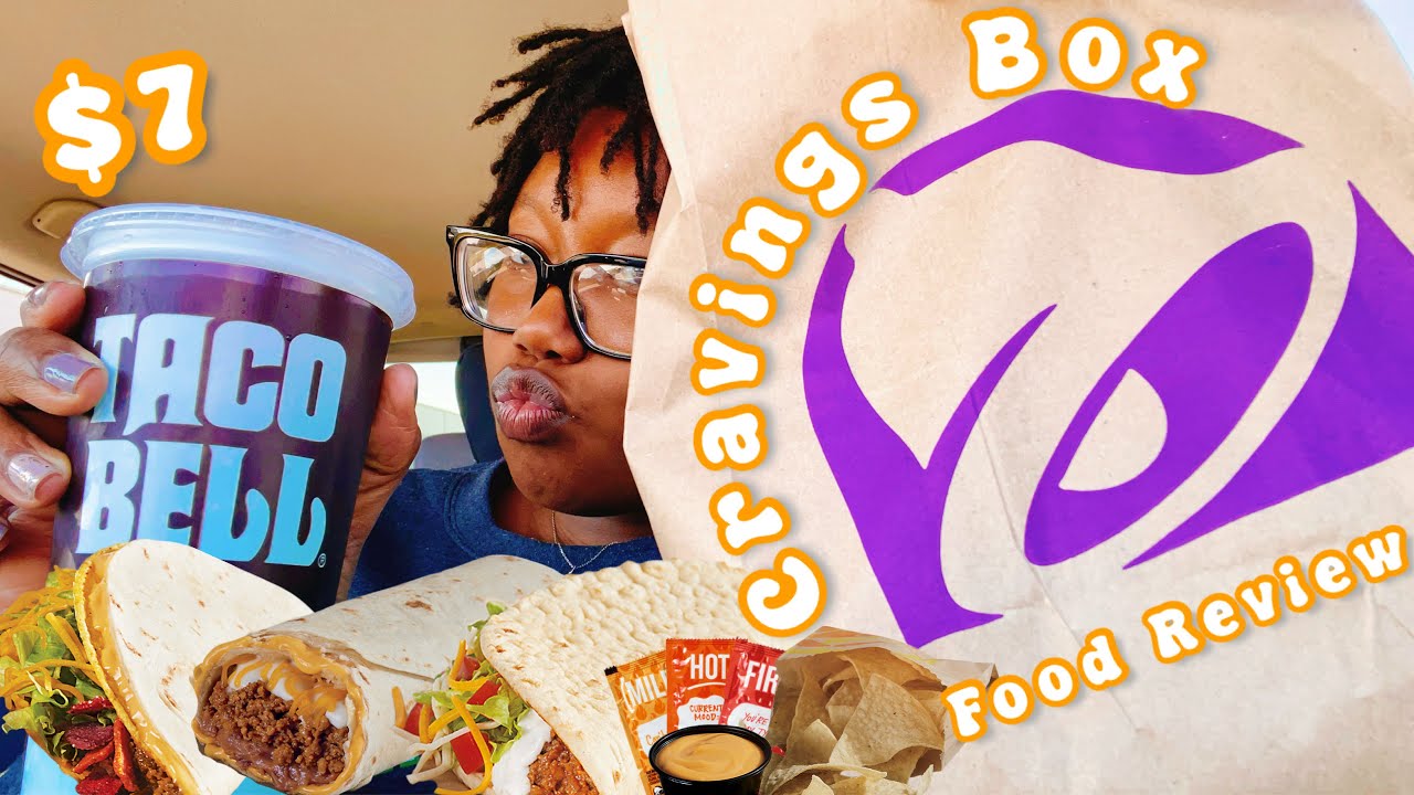 I Tried the New Luxe Cravings Box from Taco Bell - YouTube
