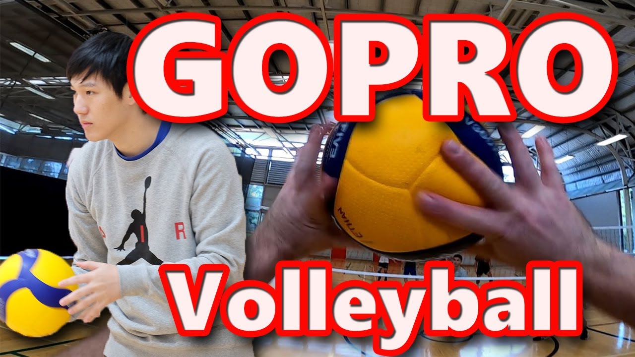 First Person GoPro VOLLEYBALL | YouTuber Teams SHOWDOWN! - YouTube