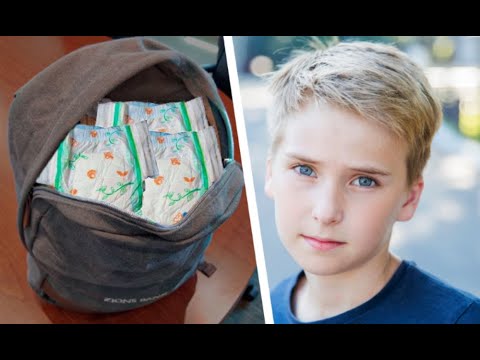 Boy Brings Diapers To School Every Day, Parents Bursts Into Tears When Realising Why