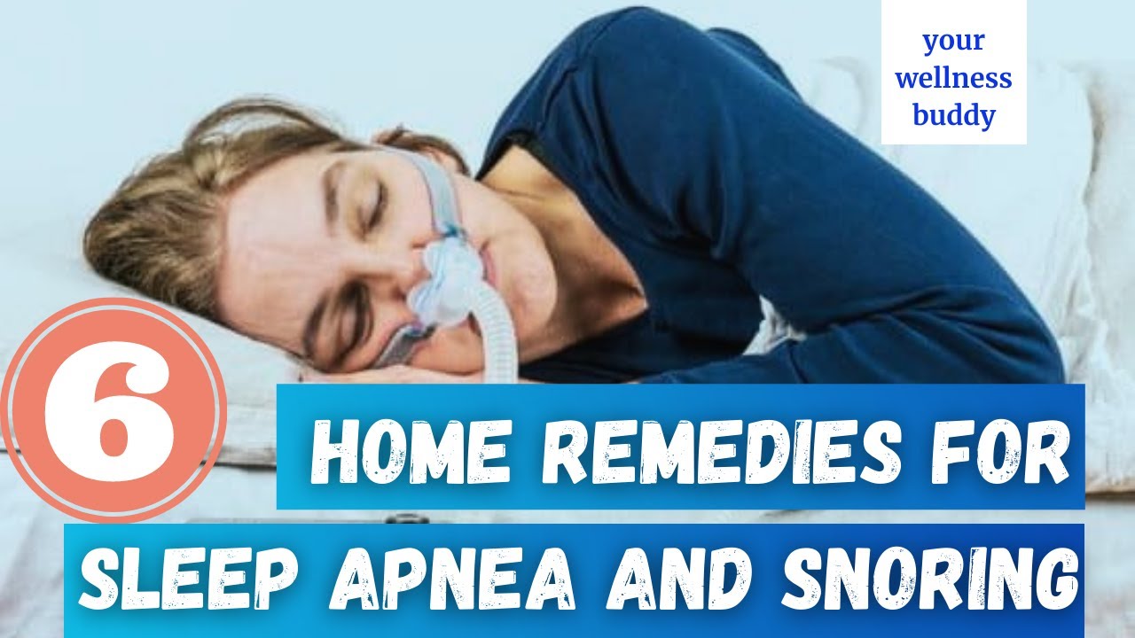 6 Home Remedies for Sleep Apnea and Snoring (100% WORKING) - YouTube