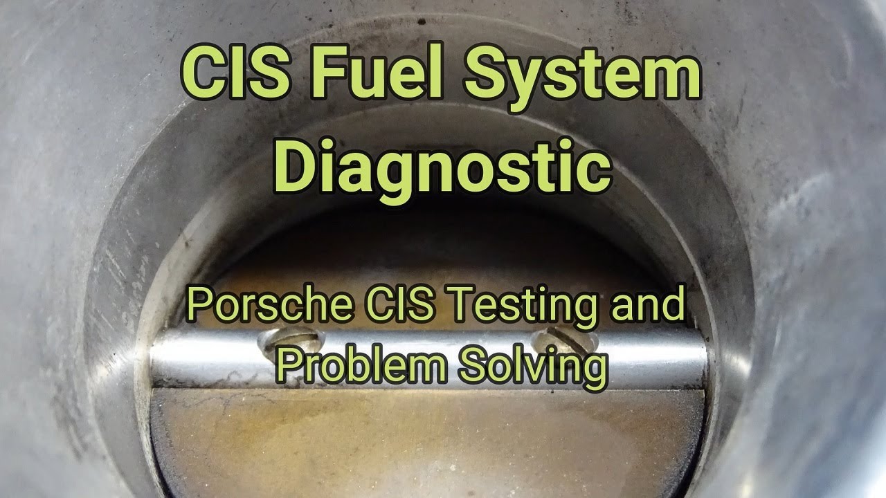 How To Diagnose And Fix Your Porsche C.I.S Fuel Injection System - YouTube