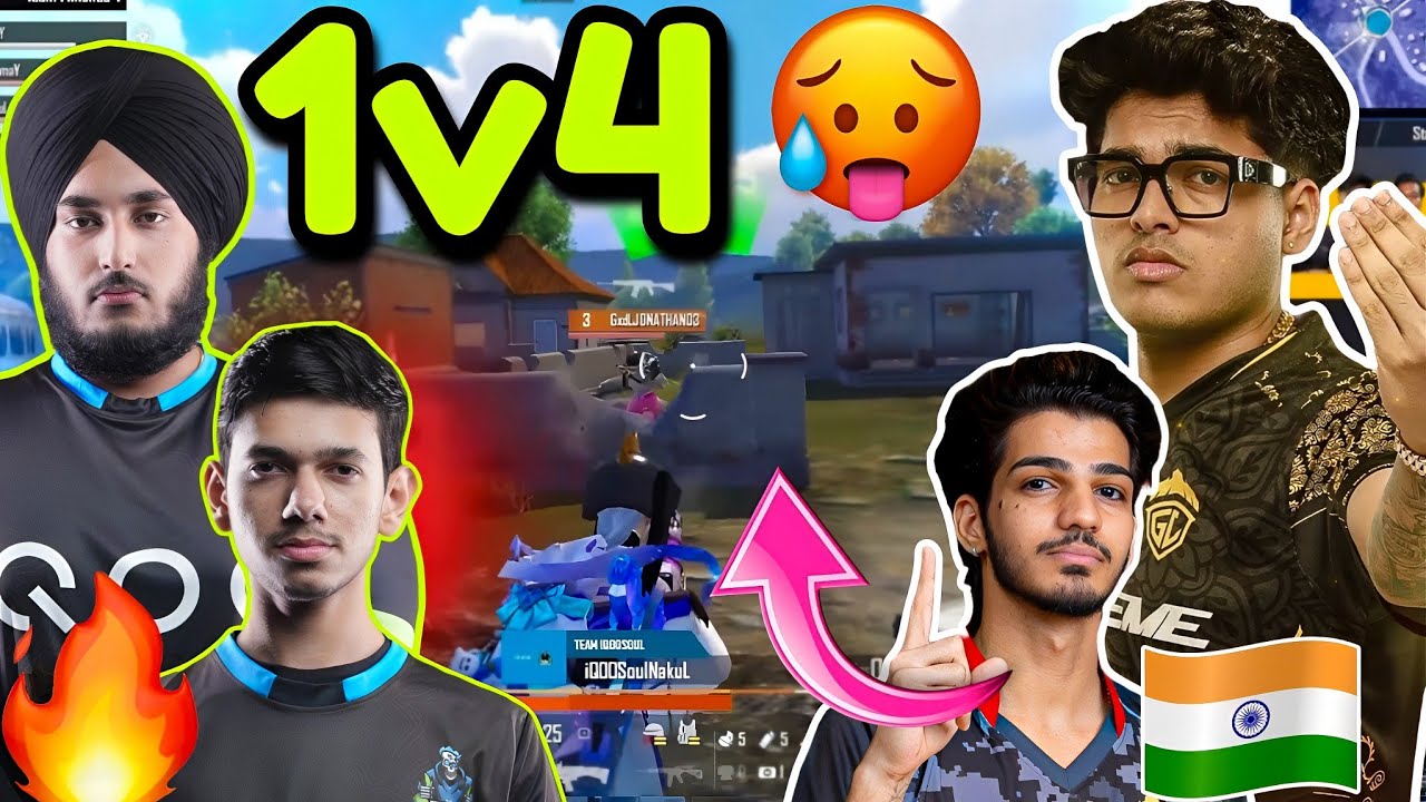 🇮🇳JONATHAN ZGOD Back to Back 1v4 😱 GodL vs SouL 🚀 - YouTube