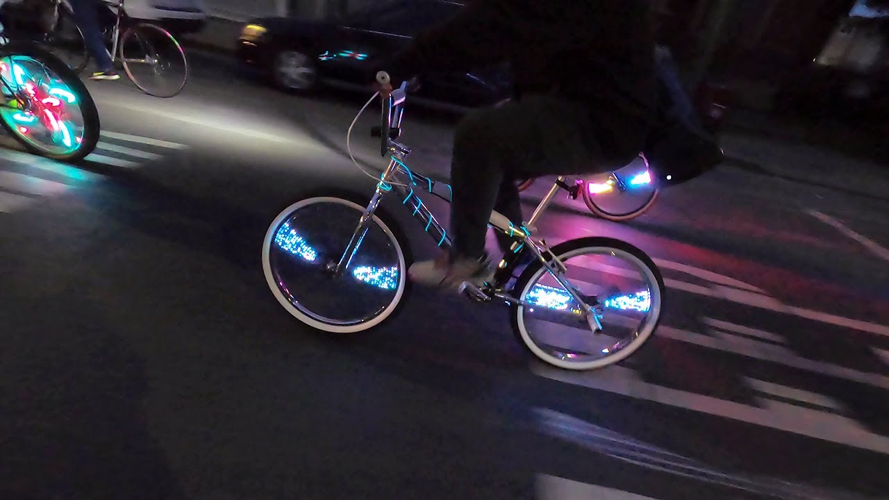 Riding Our Bikes at Night in East Oakland, California - East Bay Bike ...