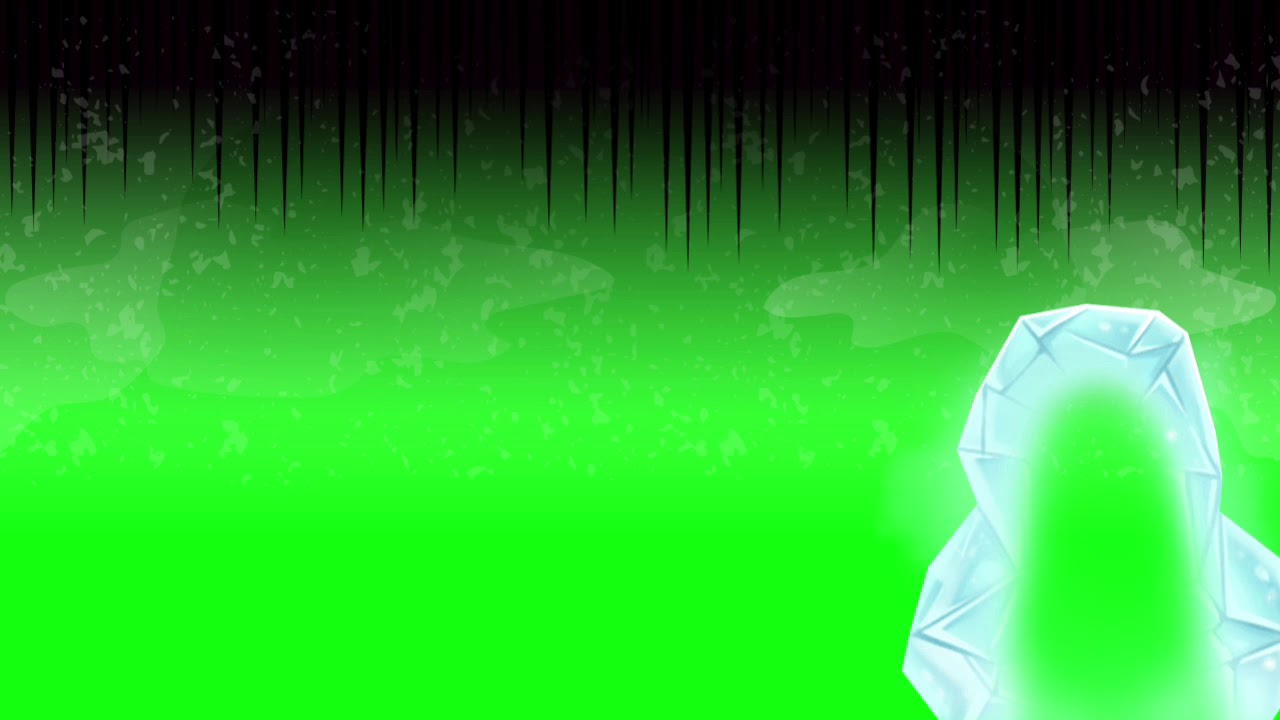 Black ice green screen - YouTube