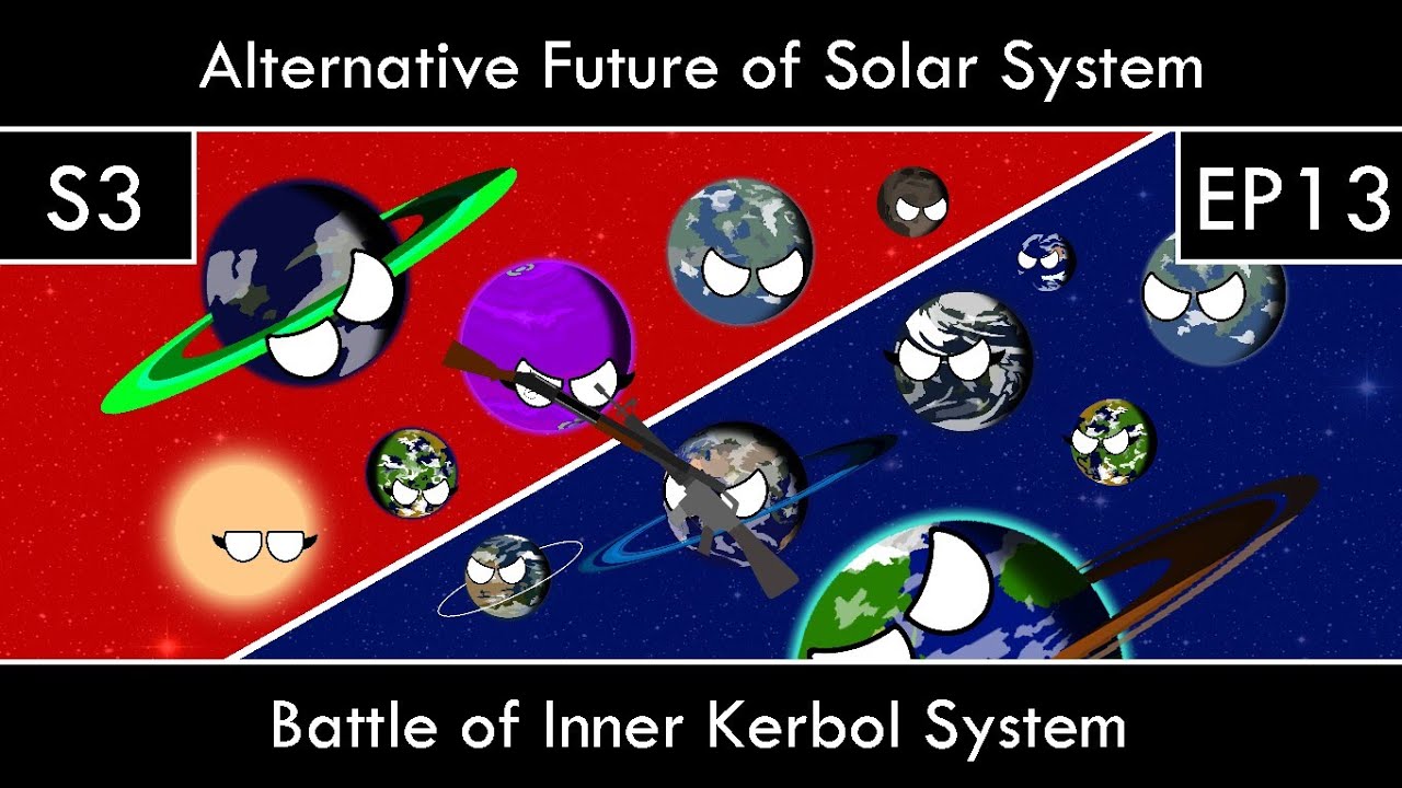 Alternative Future of Solar System(AFOSS)S3 ep13:Battle of Inner Kerbol ...