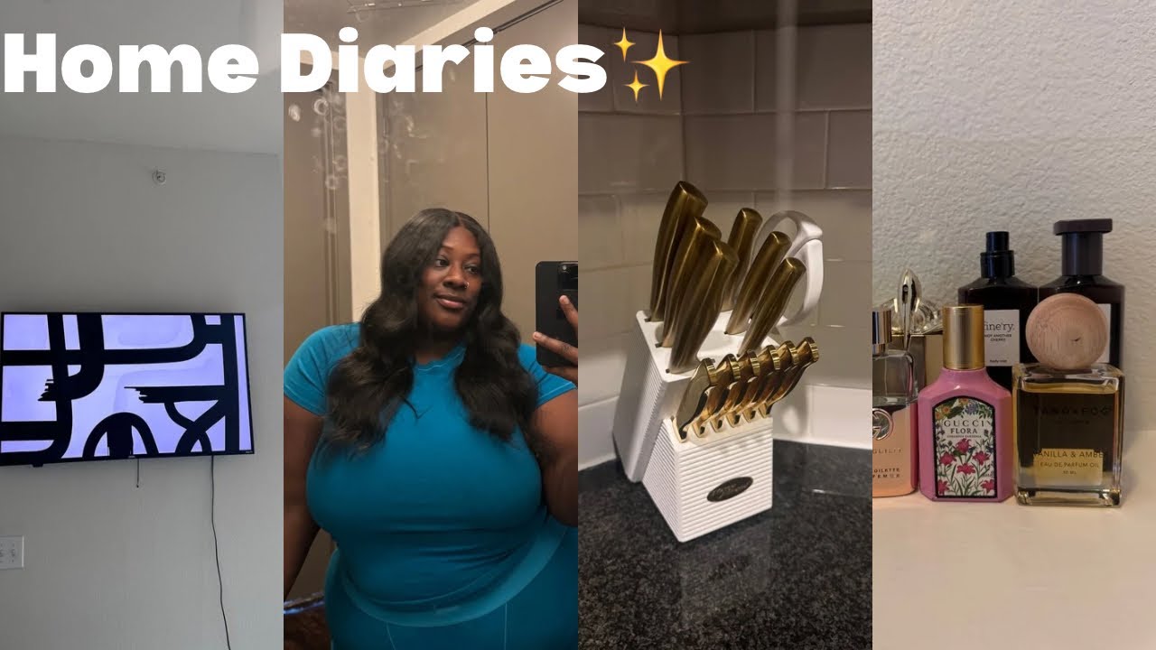 Home diaries 01: Apartment updates• Cook with me •Amazon Haul•Being ...