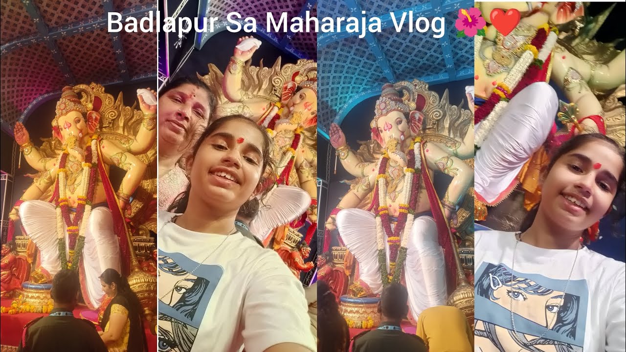 #Badlapur ka Raja#Ganpati Bappa#7 day #vlog #Bappa - YouTube