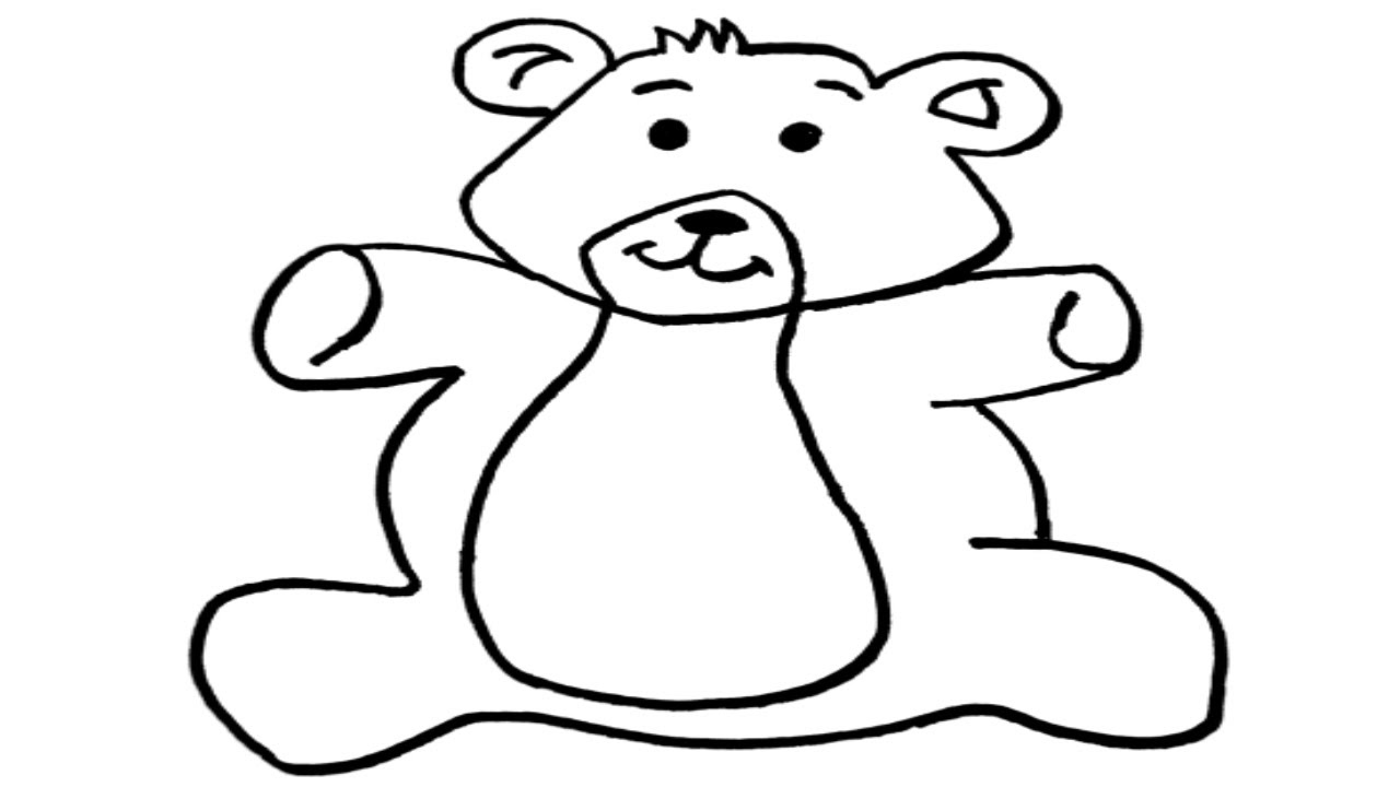 How to Draw a Cute Teddy Bear Easily | Step-by-Step Drawing Tutorial ...
