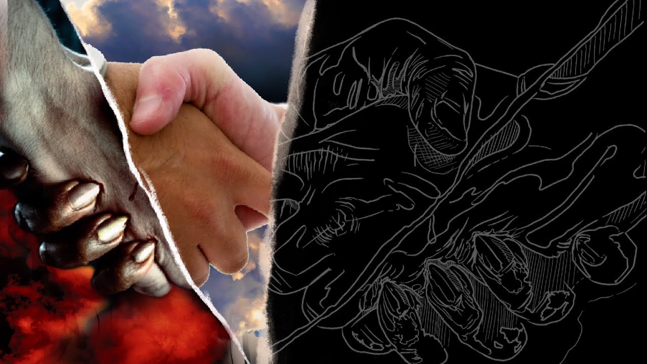 Devil hand tattoo Timelapse - YouTube