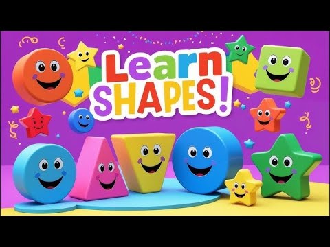 Shapes Song | Preschool Nursery Rhyme for Kids | Shape Song For ...