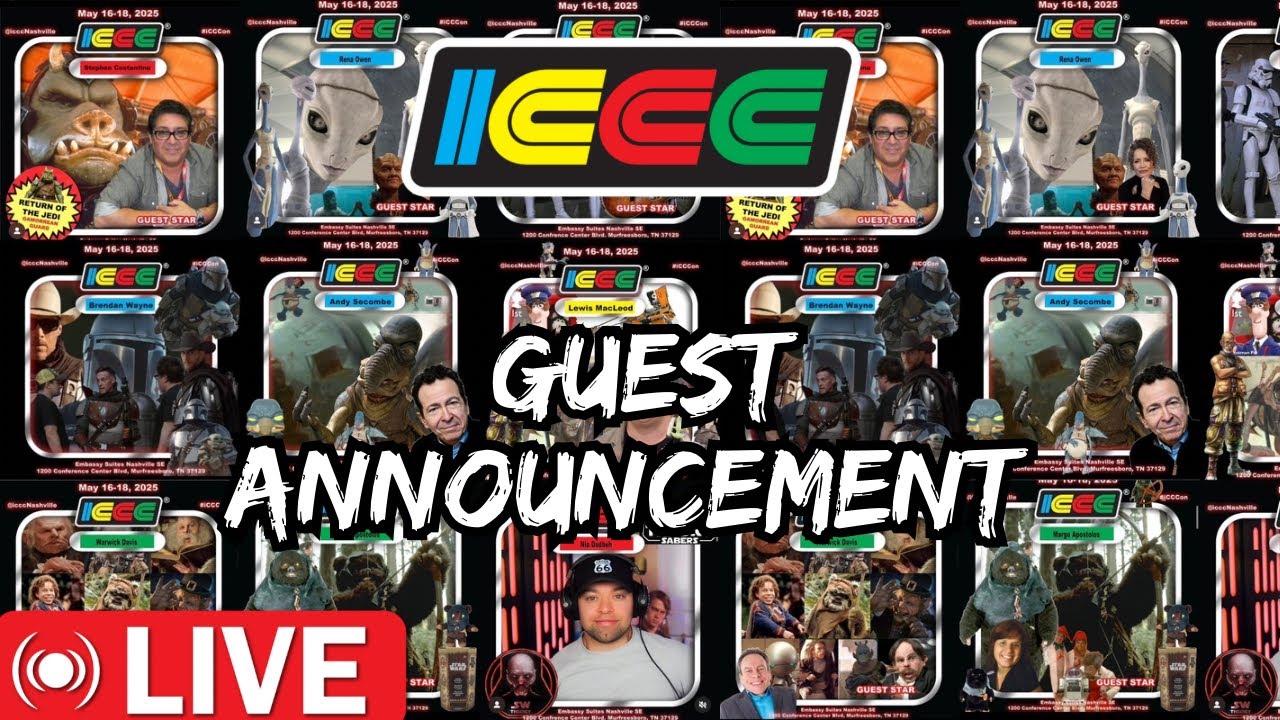 Star Wars Guest Announcement for ICCC 2025! - YouTube