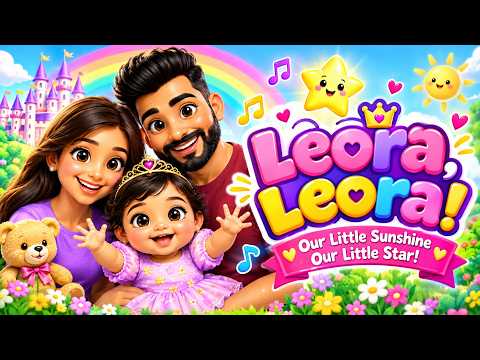 Leora, Leora! 🩷 | Baby Leora Song | Cute Kids Song for Toddlers & Preschoolers || Dr Leora