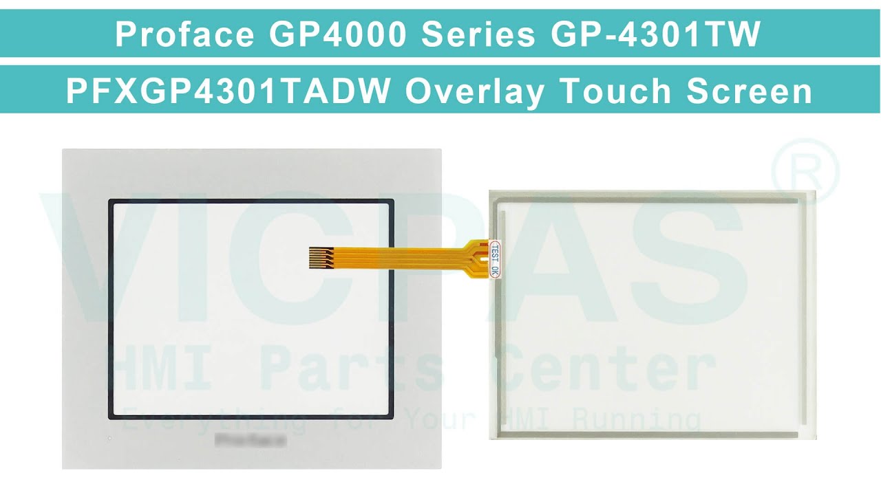 GP-4301TW PFXGP4301TADW Pro-face HMI Touch Glass Film - YouTube