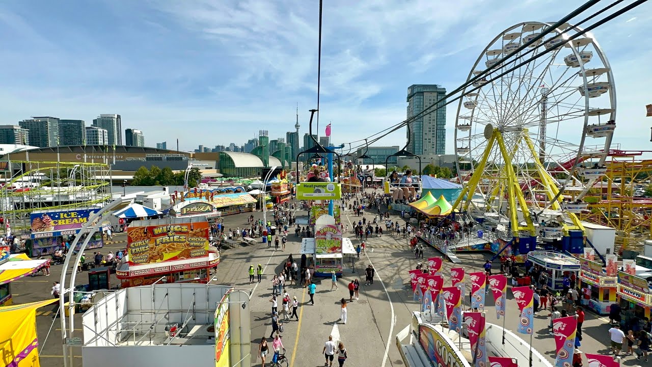 [Ride] Toronto Exhibition CNE 2023 | Sky Ride - YouTube