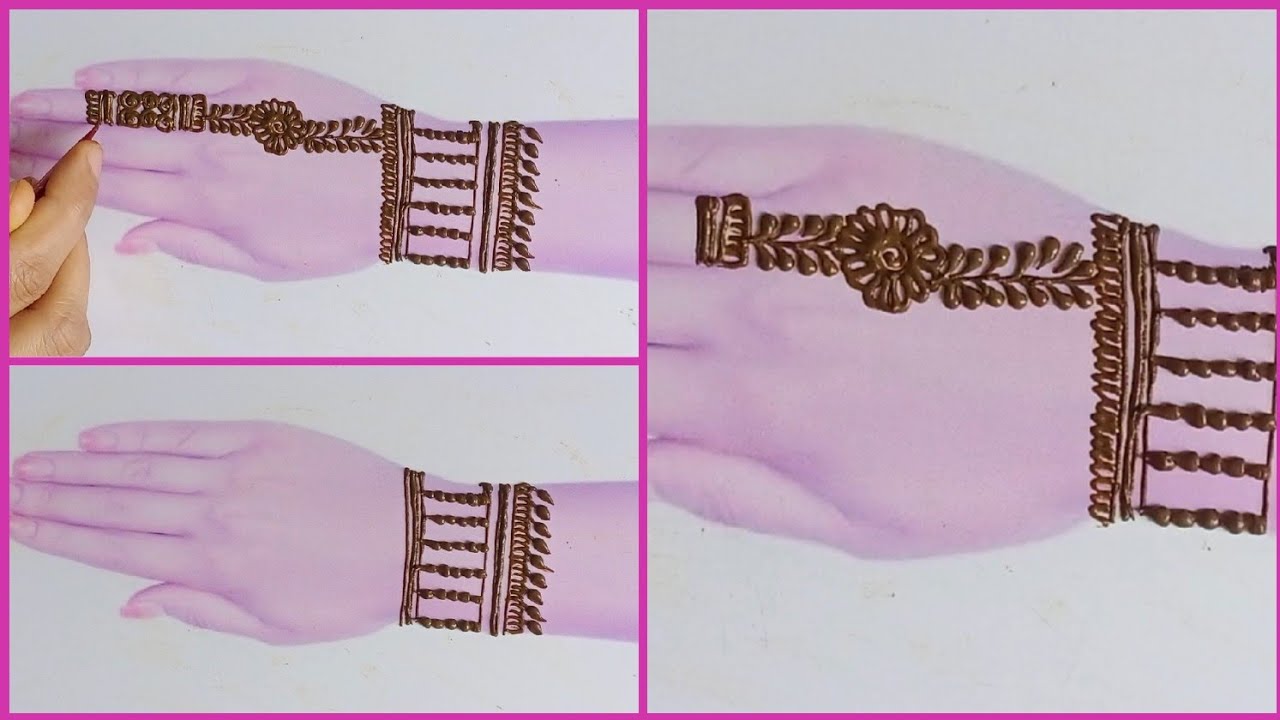 Eid mehndi designs||simple Eid mehndi designs||Chand rat mehndi designs ...