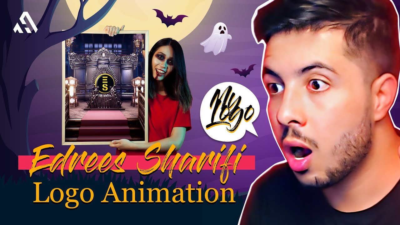 Edrees Sharifi Logo Animation ║Two Versions║😱💜 - YouTube