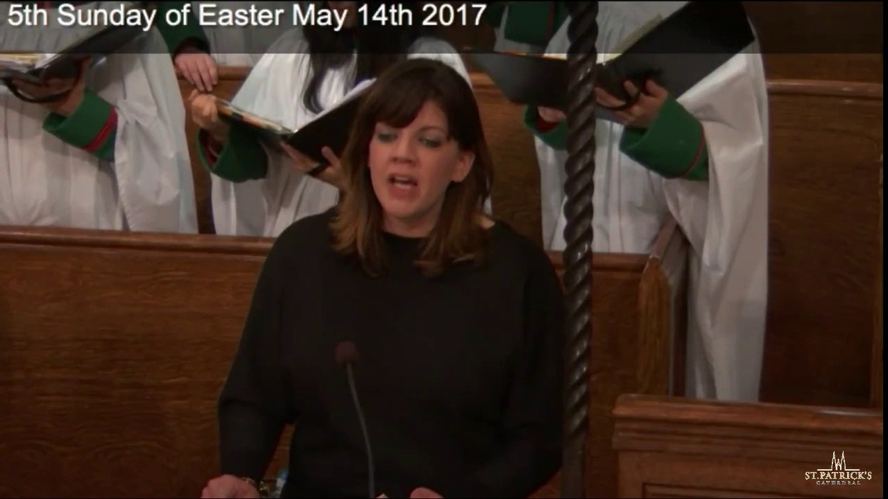 'Lady of Knock' Sung by Úna Nolan, Sunday 14th May, St. Patrick's Cathedral, NY - YouTube