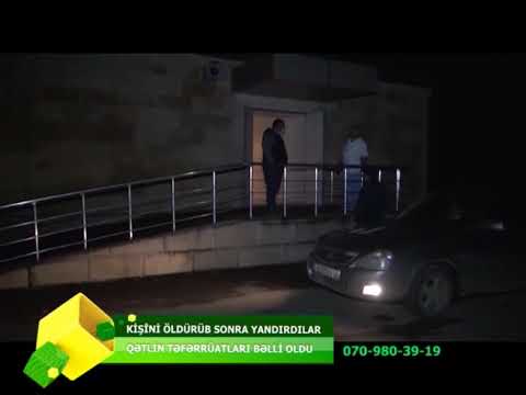 KISINI OLDURDUKDEN SONRA YANDIRDILAR