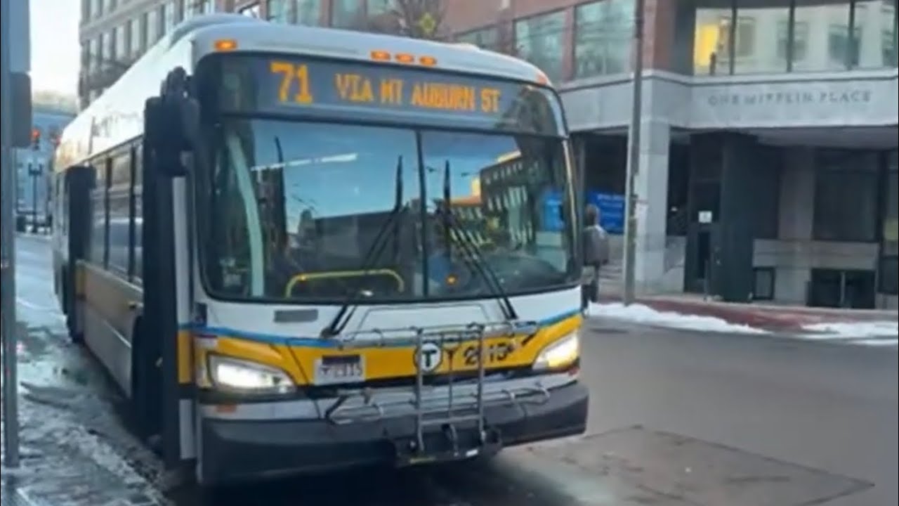 MBTA Route 71 Short Turn (Aberdeen Ave to Harvard) - YouTube