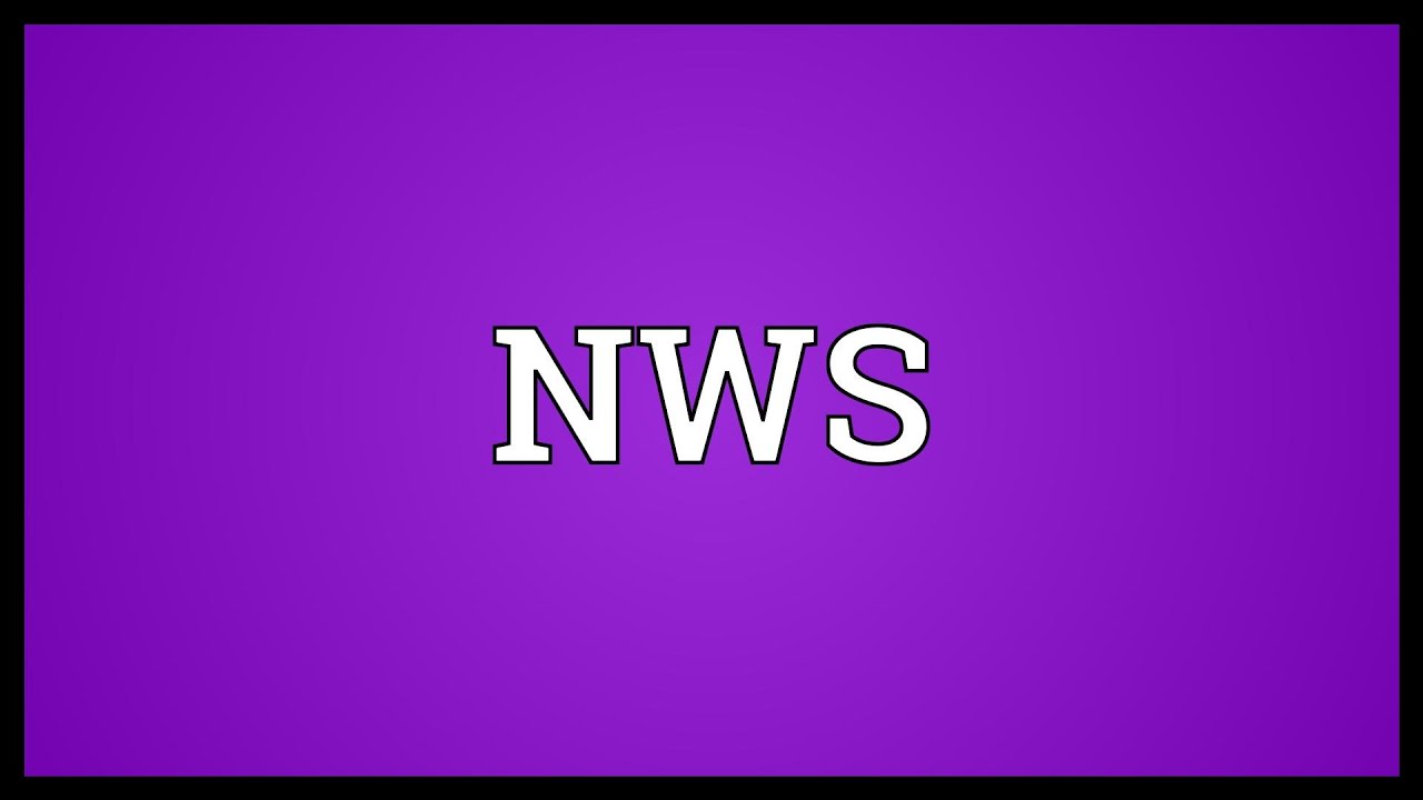 NWS Meaning - YouTube