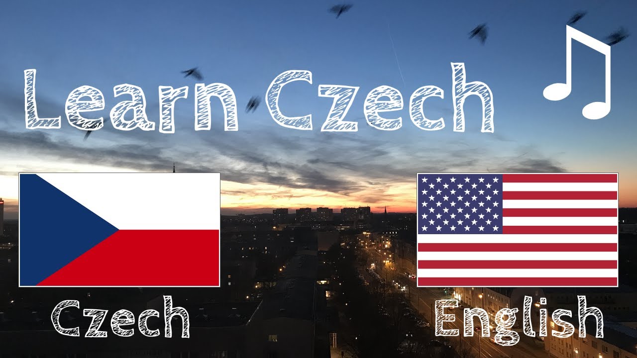Learn before Sleeping - Czech (native speaker) - with music - YouTube
