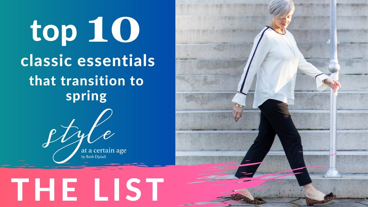 top 10 classic fashion spring essentials | the list - YouTube