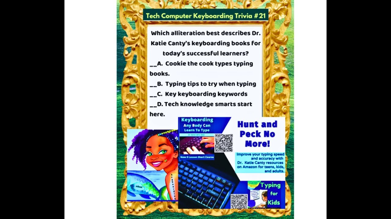 Computer Keyboarding Trivia 4 EducationSuccess #typing #homeschoolmom# ...
