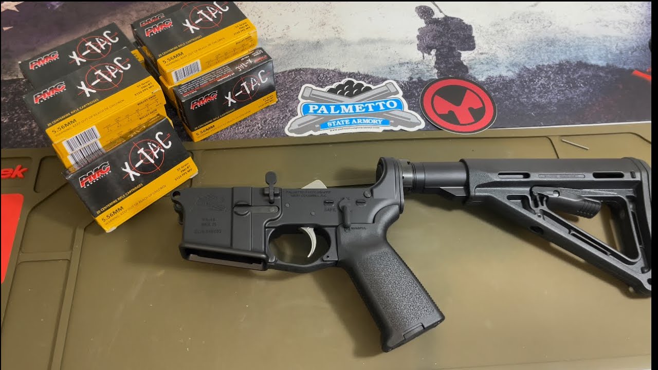 PSA Lower AR15 build - Complete Build - YouTube