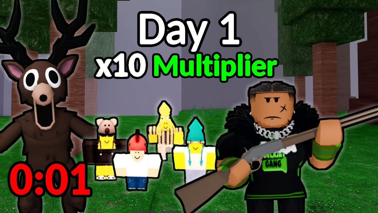 How Fast Can I Get All The Day Multipliers? - 99 Nights in The Forest ...