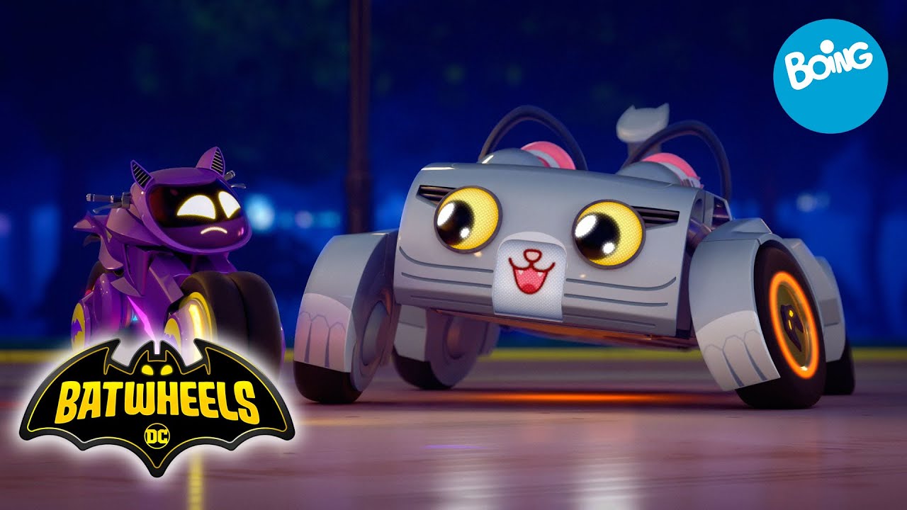 Batwheels 🦇🏎️ | Conoce a Kitty, el coche de Catwoman | Boing - YouTube