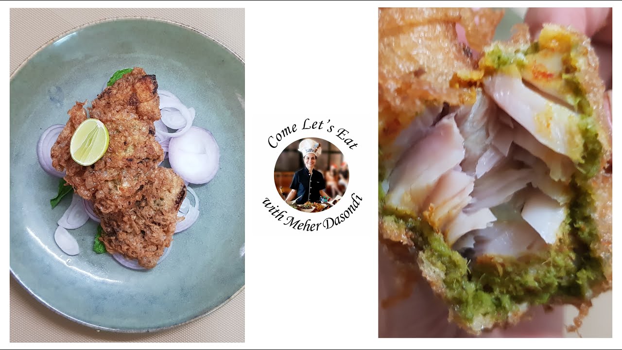 Lacy Chutney Fish I Fried Fish Fillets with Green Chutney - YouTube