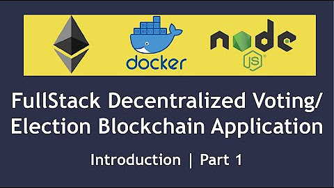 Decentralized Blockchain Voting Application using NodeJS and Vanilla JS ...