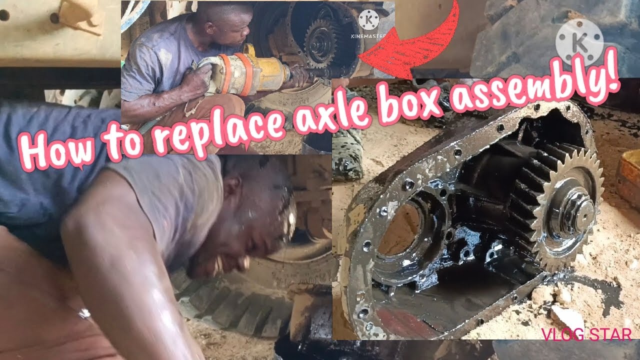 How to replace "damaged" axle box assembly! #lifeinlogginginafrica # ...