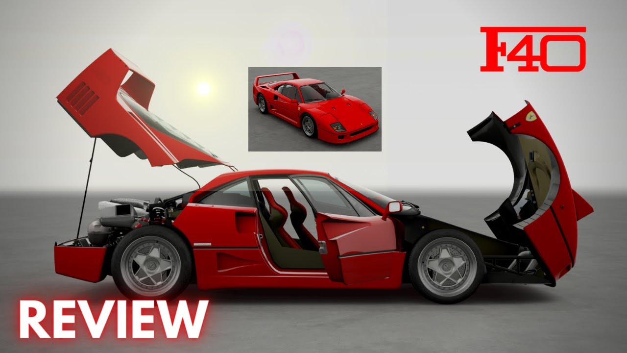 The Ferrari F40 REVIEW - Here's Why The Ferrari F40 So Special - YouTube