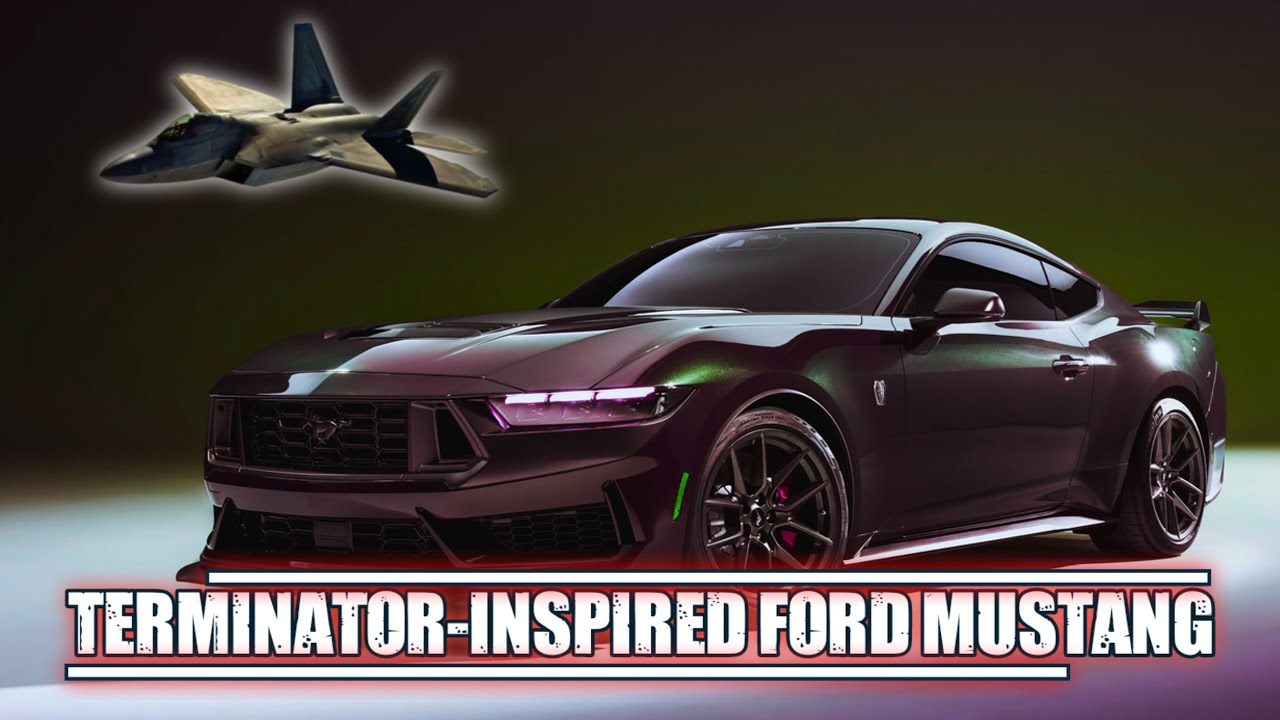 Terminator-Inspired Ford Mustang GTD Liquid Metal Paint for 2025 ...