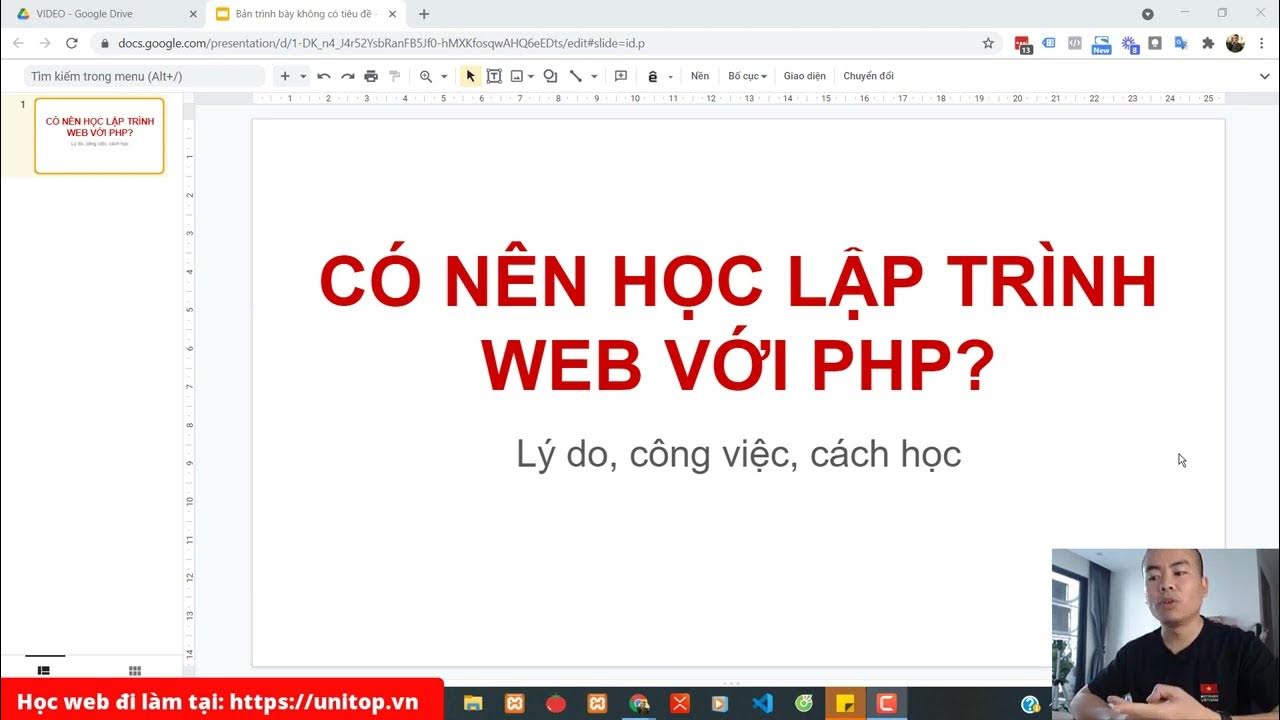 Có nên Học lập trình web với Php, đây là câu trả lời | Unitop.vn - YouTube