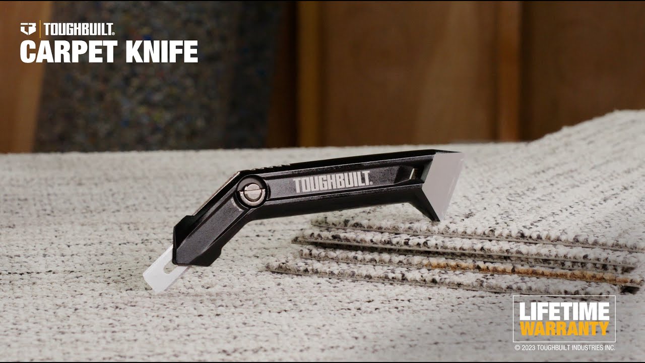 TOUGHBUILT Carpet Knife - TB-H4-11-CK - YouTube
