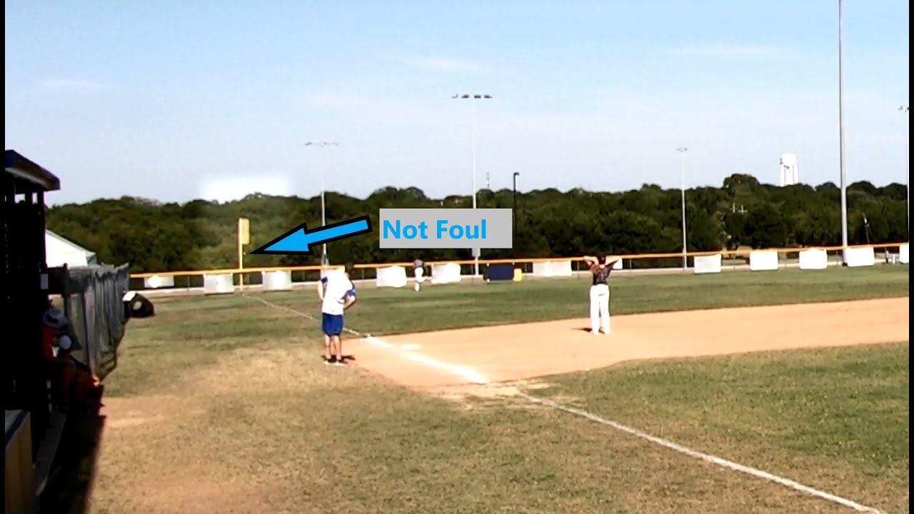Hayden 13u Hits an Opposite Field Home Run vs 14U AAA but the Ump calls ...