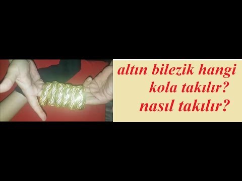 22 ayar altın bilezik hangi kola takılır? nasıl takılır? bilezik modelleri