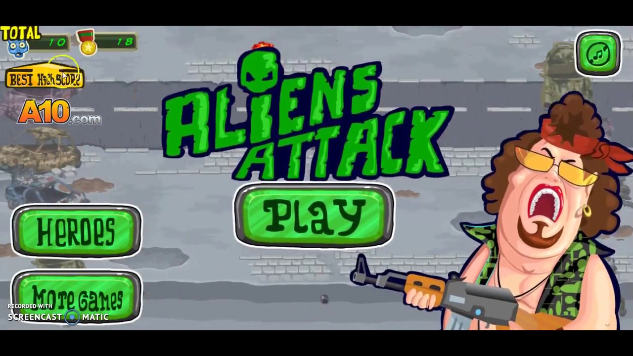 aliens attack - YouTube