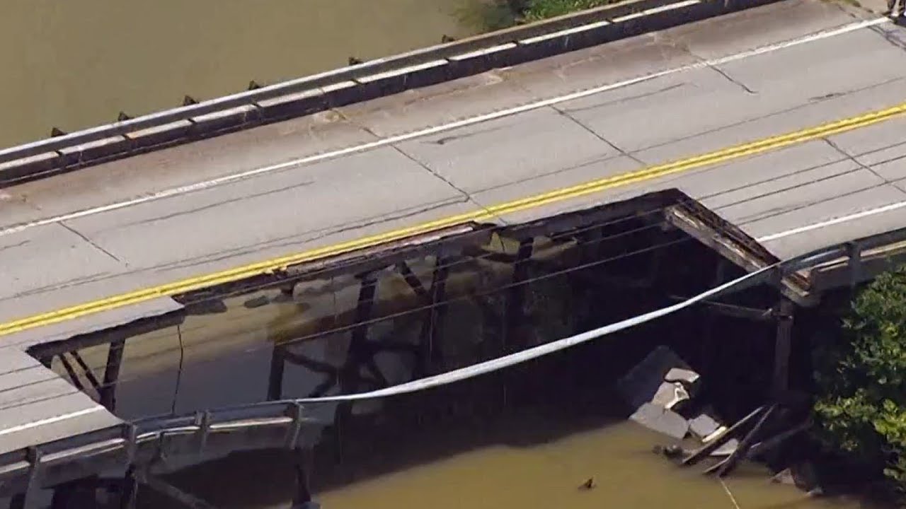 New details after part of bridge in South Carolina collapses - YouTube